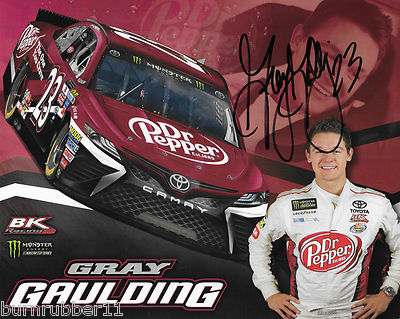 SIGNED 2017 GRAY GAULDING "DR PEPPER" #23 MONSTER ENERGY NASCAR CUP ...
