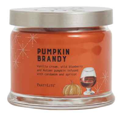 Partylite SIGNATURE PUMPKIN BRANDY 3 WICK JAR CANDLE NIB | eBay