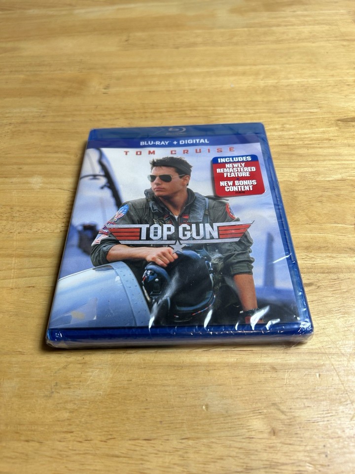 Top Gun (Blu-ray + Digital) NEW! & Sealed, Newly Remastered Features ...