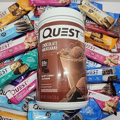 Quest Protein Variety Pack - 8 Flavors - Bars/Powder - Free Shipping | eBay