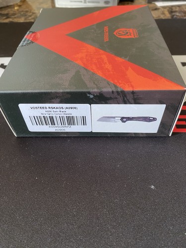 Vosteed RSkaos BROP Exclusive Satin M390 Blade, 80’s Carbon Fiber ...