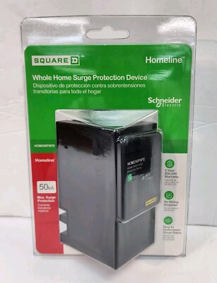Square D Schneider Electric Homeline Whole Home Power Surge Protector ...