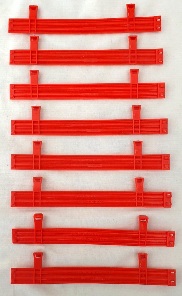 Scalextric Red Barriers (without poster panels) S8957 x 8 | eBay