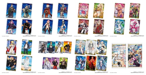 Fate Grand Order FGO Wafer Card vol.13 All Complete set 34 types BANDAI ...