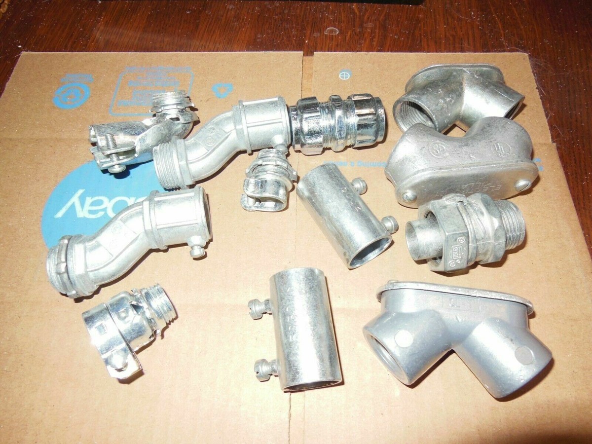 4 Electrical Pvc Fittings BAHRA CONDUIT Conduit SCH.40, PVC 3/4"