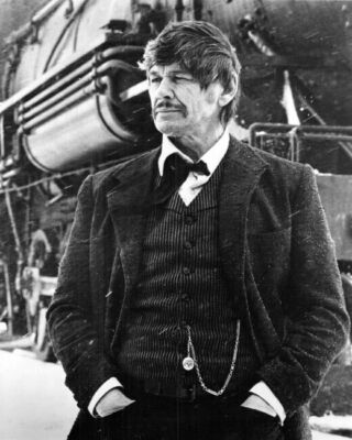 Charles Bronson as John Deakin by train Breakheart Pass 24x36 inch ...