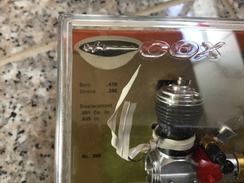 Cox Model Airplane Engine | eBay