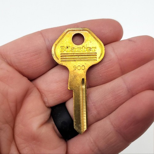 5x Master Lock No 900 Key Blanks for Padlocks (K900) Brass Vintage NOS ...