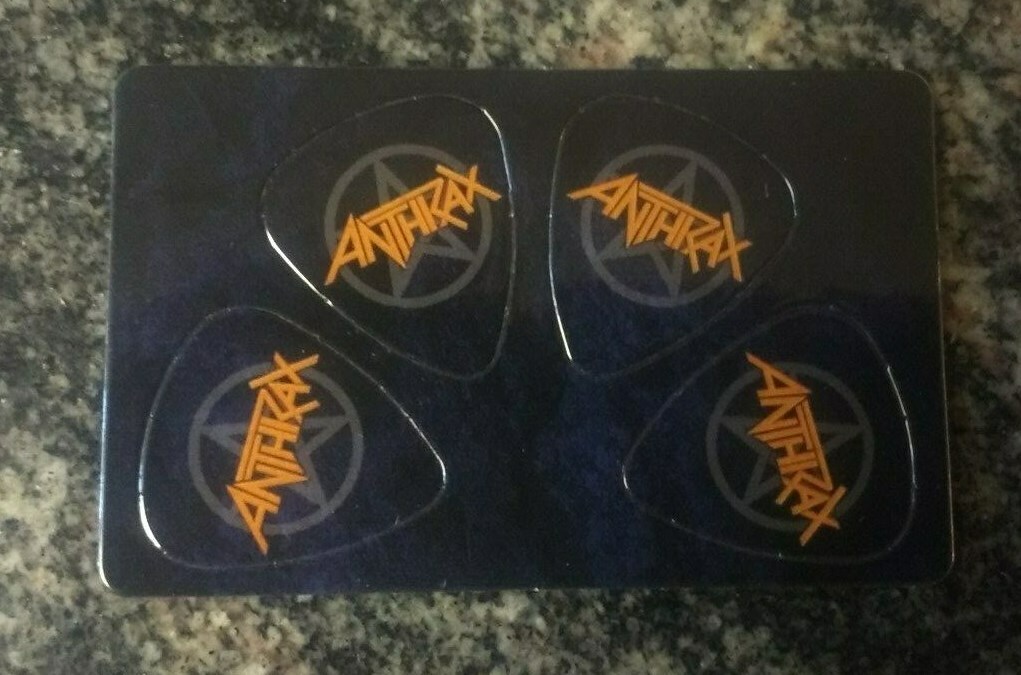Anthrax For All Kings sealed digi includes 4 anthrax guitar picks LAST ...
