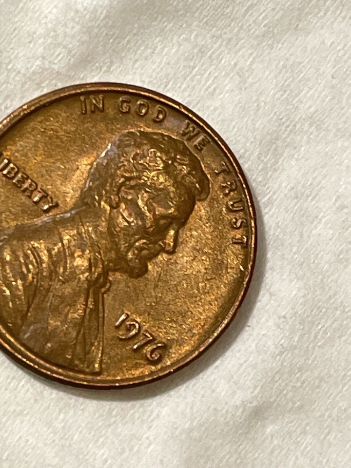 1976 Penny - Errors - Rim, E P In E Pluribus, No Steps. DDO DDR No Mint ...