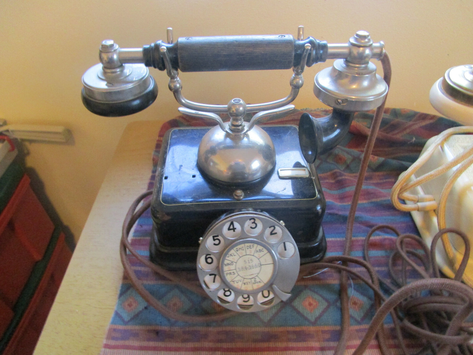 KJOBENHAVNS Telefon Aktieselskab Telephone CHOICE black ivory Denmark ...