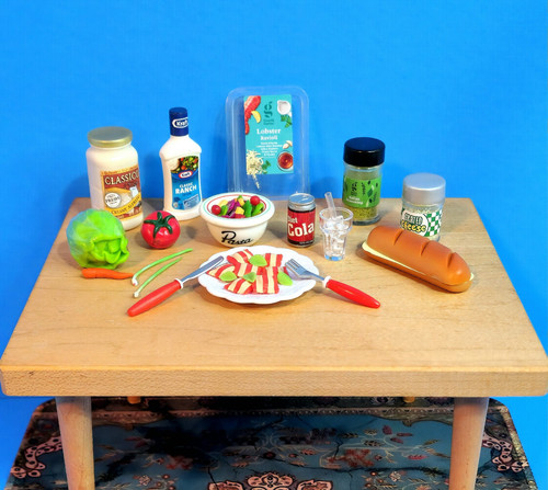 KITCHEN LITTLES LOBSTER RAVIOLI SALAD CROUTON GARLIC RANCH MINIVERSE ...