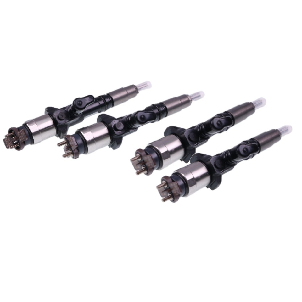 4PK Fuel Injectors 095000-6800 1J500-53050 For Denso Kubota V3800 ...