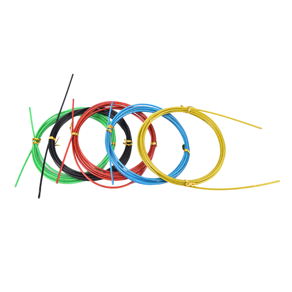 Colorful Crossfit Replaceable Wire Cable Speed Jump Ropes Skipping R ...