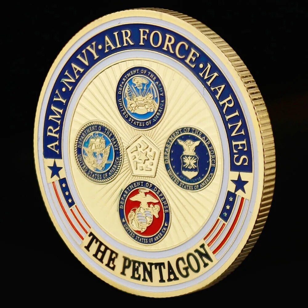 The Pentagon Department of Defense Commemorative Challenge Coin ...