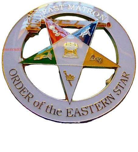 Past Matron OES Cut Out Alloy Zinc Car Emblem | eBay