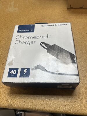Insignia Battery Charger for Acer, HP and Samsung Chromebooks - Black ...
