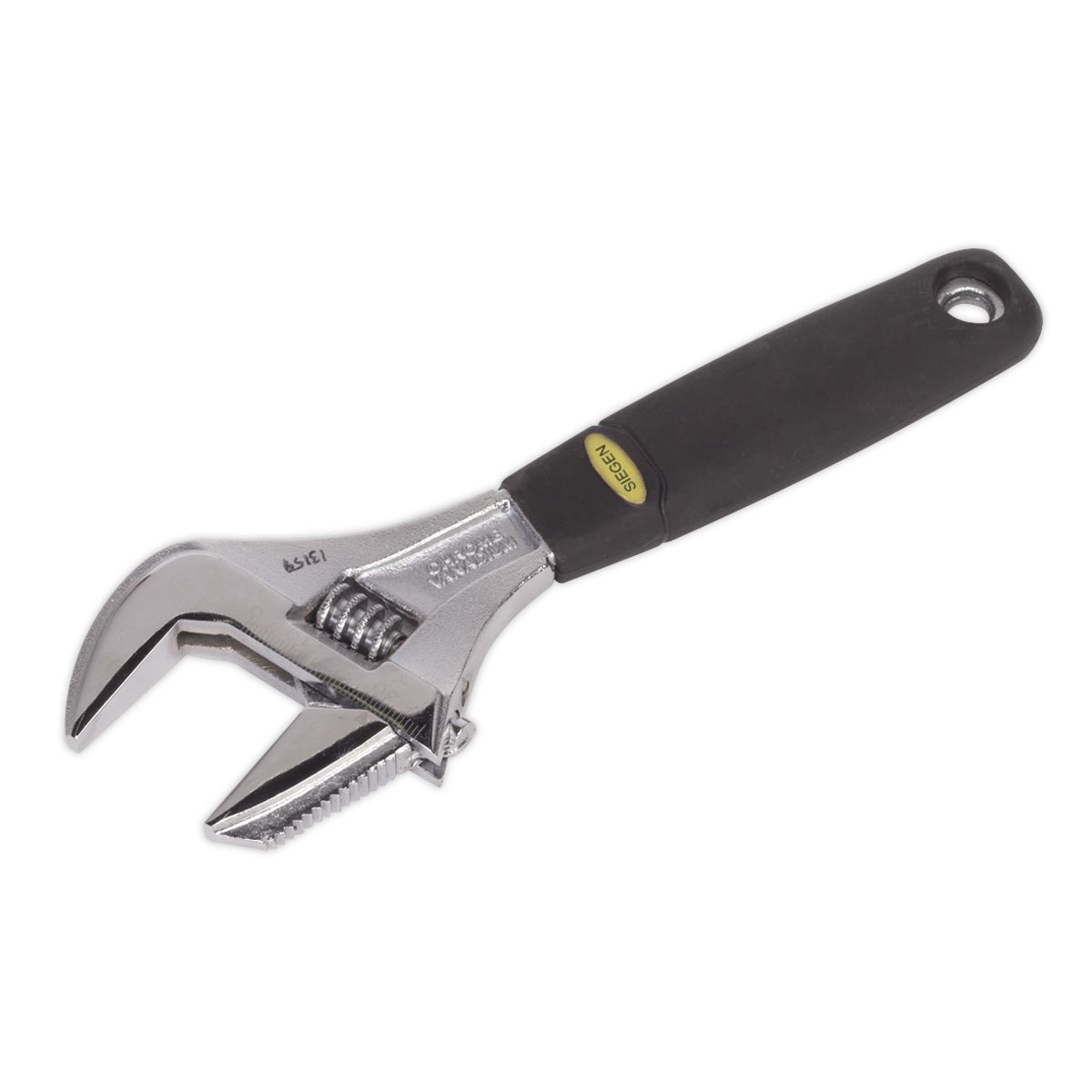 Siegen Adjustable Wrench Spanner 40mm Extra Wide Jaws Opening Pipe ...