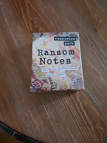 New Ransom Notes Expansion Pack Magnet Word Party Game for 3-10 Players ...