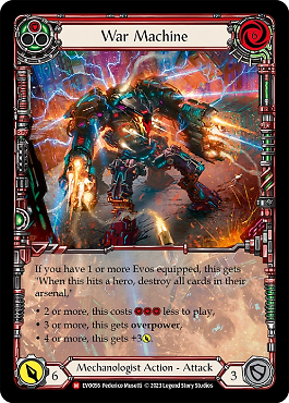 Flesh and Blood - War Machine - Bright Lights - MINT/NMINT - EN - FOIL ...
