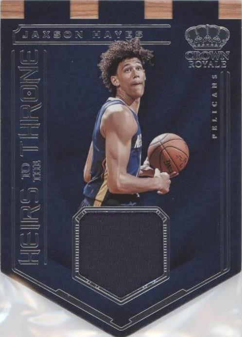 2019-20 Panini Crown Royale - Heirs to the Throne Jaxson Hayes #HT-JH ...
