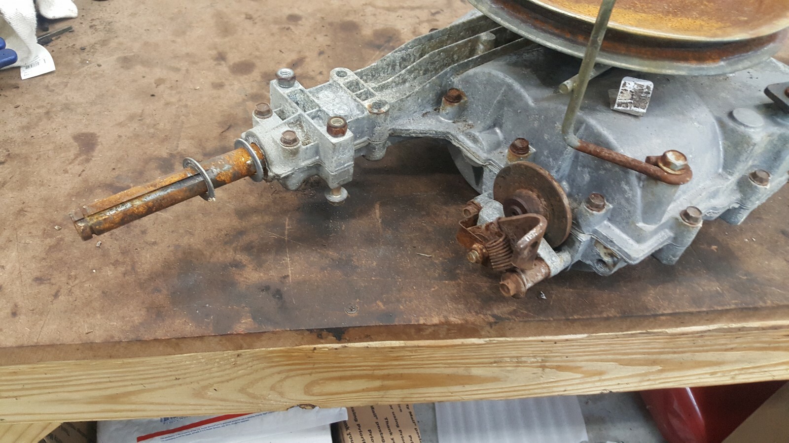 Tecumseh Peerless Craftsman Mst-206-545c 6 Speed Transmission Transaxle ...