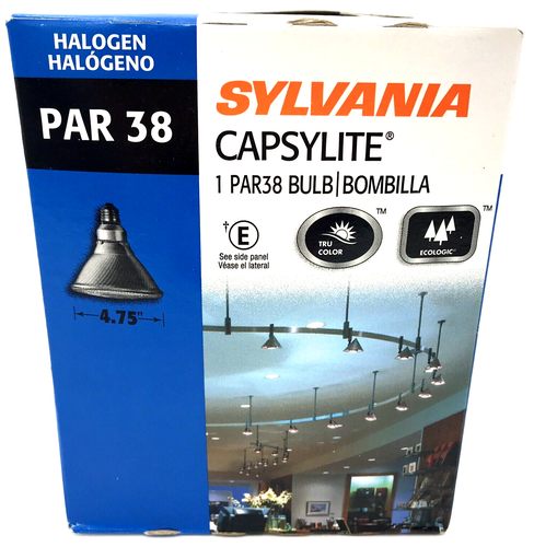 SYLVANIA CAPSYLITE PAR38 45 Watt 120 Volt BEAM HALOGEN(14588) Lot 11 ...