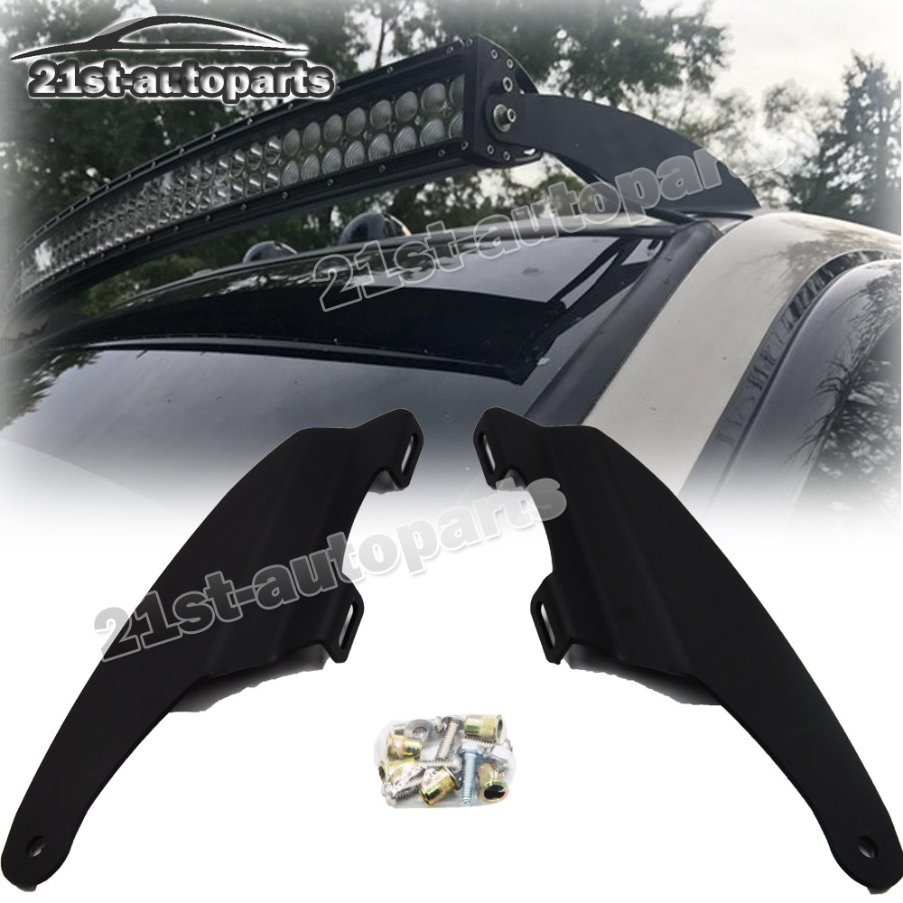 52'' LED Light Bar Roof Windshield Bracket For 09-18 Dodge Ram 1500 ...