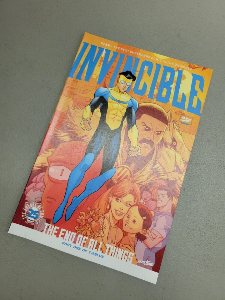Invincible #133 A Image Kirkman Ottley Amazon Prime | eBay
