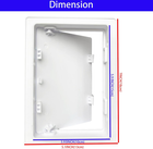 Access Panels for Drywall, 4 X 6 Inch Wall Hole Covers, Removable ...