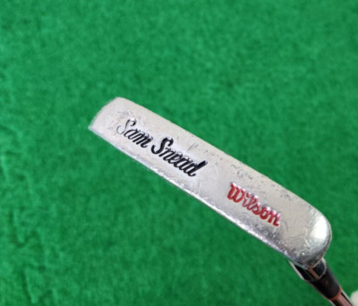 Vintage Wilson Sam Snead 2-Way LH/RH Putter Match Flex Steel Shaft 35.5 ...