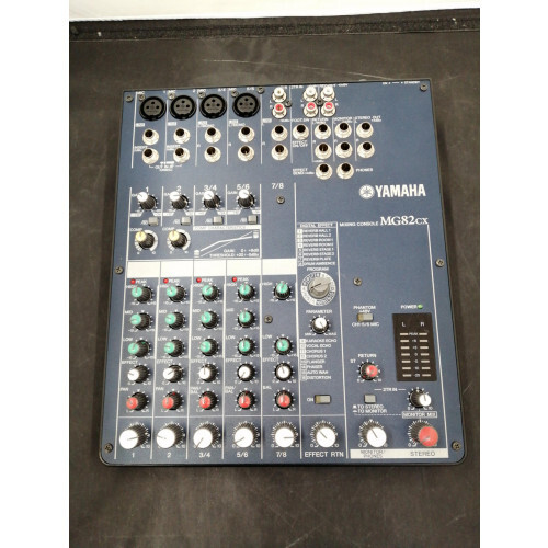 YAMAHA Mixer MG82CX 8-channel mixer, Built-in SPX VG [Rank C] limited ...