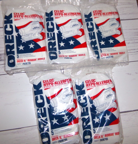 Lot of 25 Genuine Oreck XL Ironman Vacuum Bags No. PKIM765 New | eBay