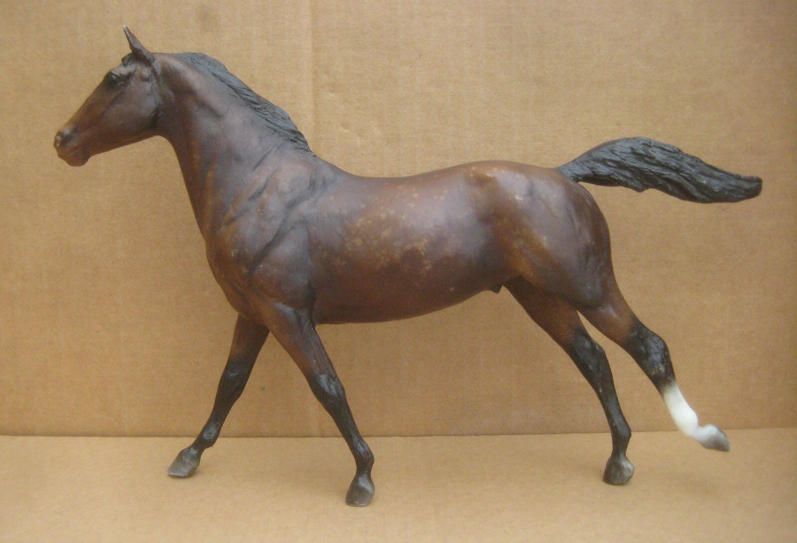 Vtg 1984 20th Century Fox Breyer Phar Lap Mold Dapple Brown Stallion ...