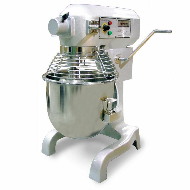 Omcan USA 17835 Countertop 20 qt Planetary Mixer with Guard and Timer ...