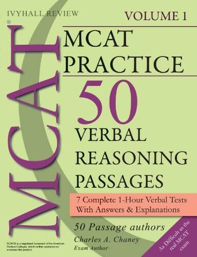 MCAT Practice Verbal Reasoning Passages: Full-Length Verbal Tests ...
