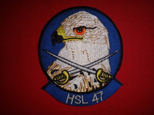 US Navy Patch Helicopter Anti-Submarine Light HSL-47 | eBay