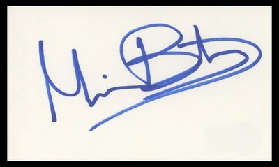 Mischa Barton The O.C. Authentic Signed 3x5 Index Card Autographed BAS ...