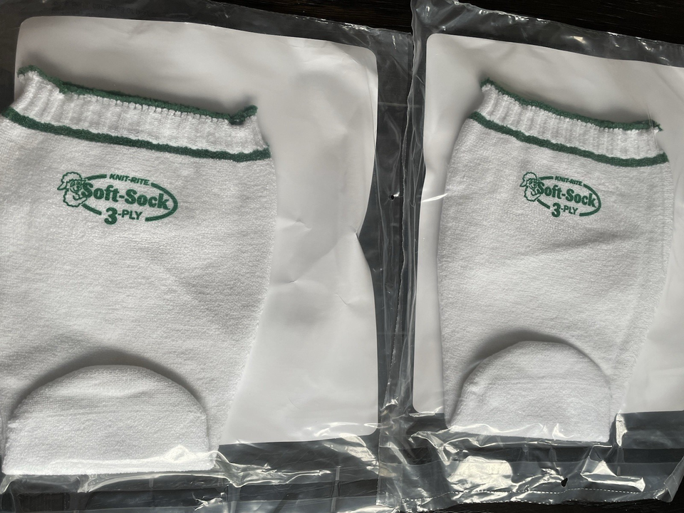 Knit-Rite Soft Sock ~ Light, 3 & 5-ply - Fits 1, 2 / 8-12" Reg X-Short ...