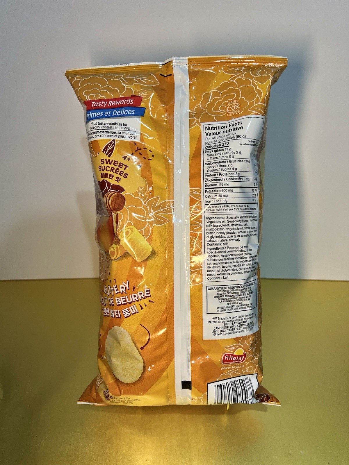 🇨🇦 New Limited Edition Inspired Korea Lays Honey Butter Sweet Potato ...