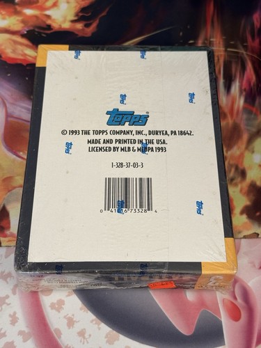 1993 Topps Stadium Club Series 3 Factory Sealed Super Premium Baseball ...