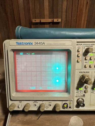 Vintage TEKTRONIX 2445A Analog Oscilloscope Tested See Desc | eBay