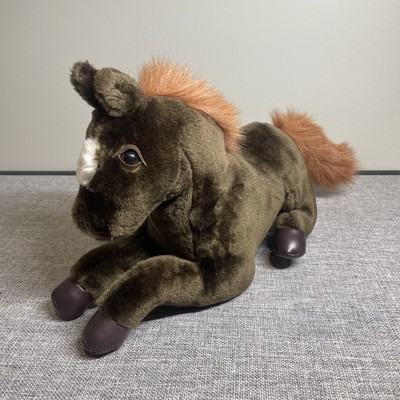 Vtg HUGFUN International Stuffed Plush Toy Horse 13” Tush Tag | eBay