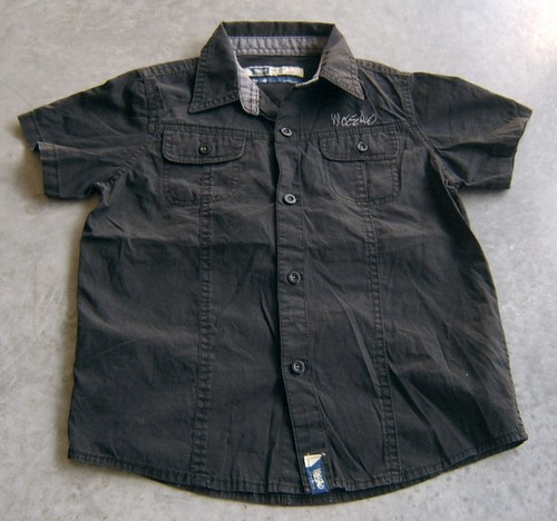 MOSSIMO BOYS BLACK SUMMER SHIRT SZ 6 | eBay