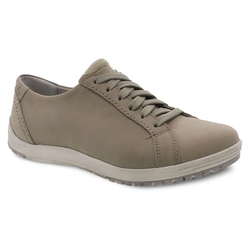 Dansko Size 37 -6.5-7 Leela Waterproof Sneaker Taupe Beige Leather ...