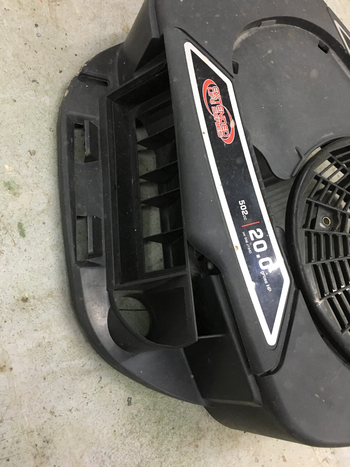 Engine Blower housing Fan shroud Cover Craftsman Briggs & Stratton 20HP ...