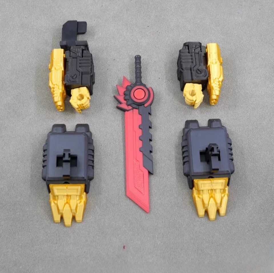 3D Print Hand Foot Weapon Wing Upgrade Kit For Legacy Core Dinoking ...