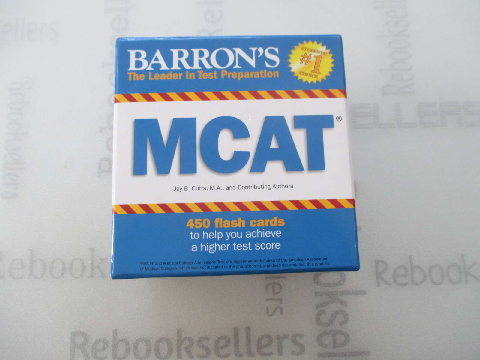 MCAT Flash Cards (Barron's Test Prep) 9781438075549 | eBay