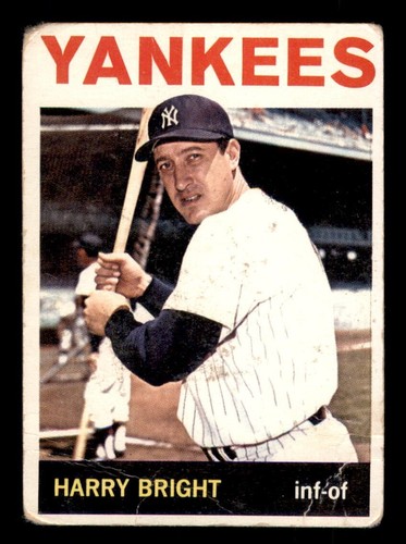 1964 Topps Baseball #259 Harry Bright PR *e1 | eBay