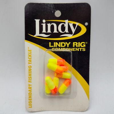 Lindy Rig Components Snell Float CP117 Orange Yellow 8pc Pack | eBay